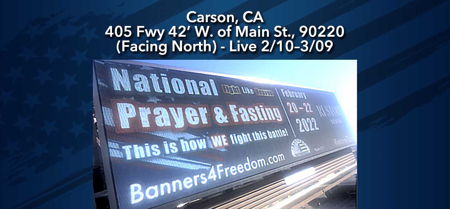 Los Angeles, CA (Carson) - Banners 4 Freedom