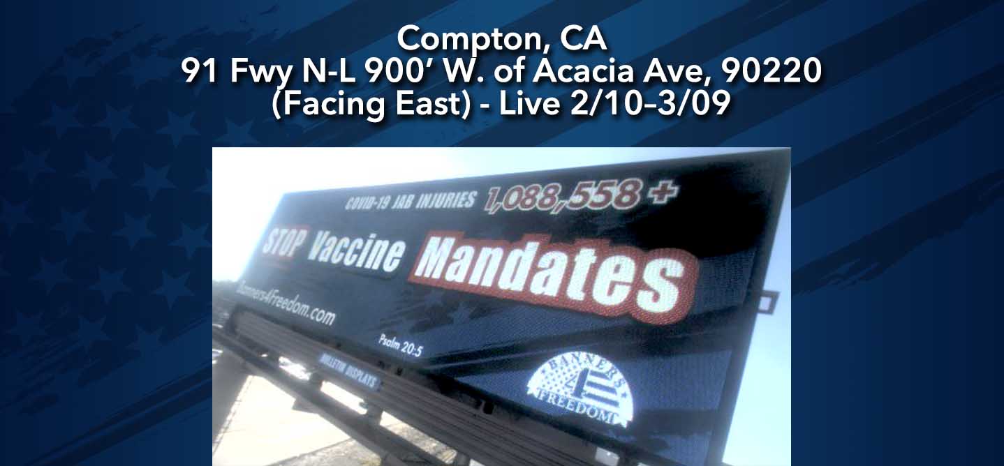 Los Angeles, CA (Compton) - Banners 4 Freedom